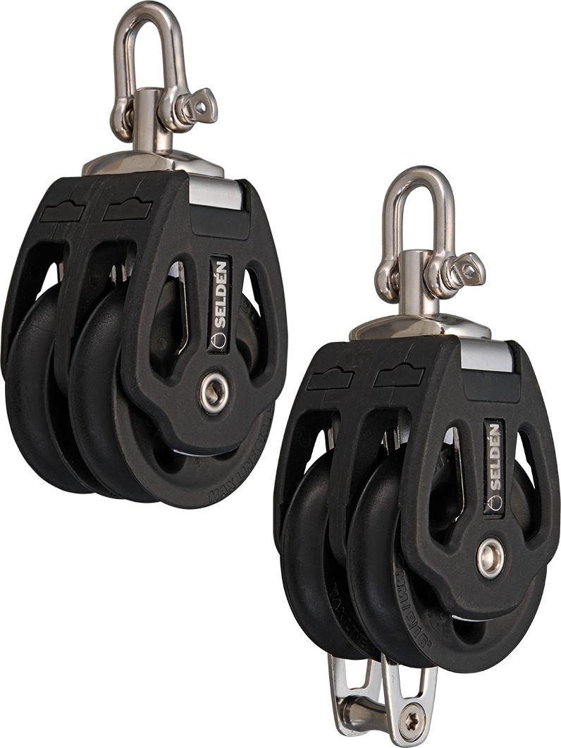 Dual sheave block by SELDEN | TOPLICHT