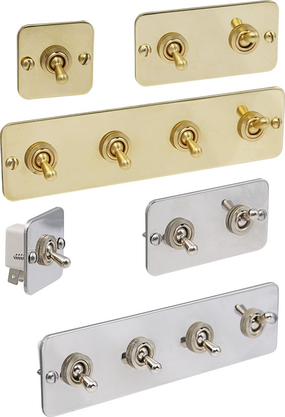 Switch with wall plate DAVEY | TOPLICHT