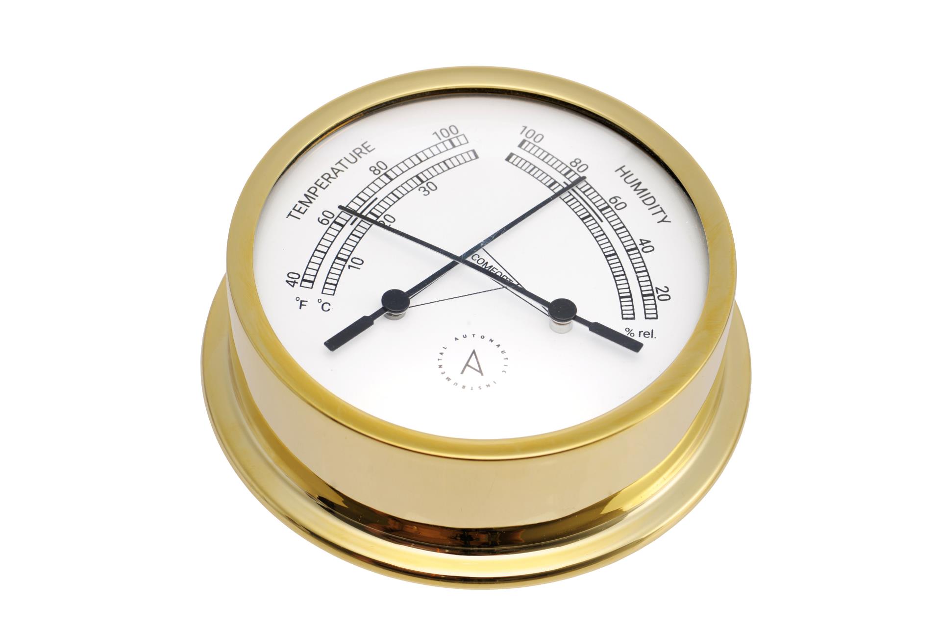 AUTONAUTIC PACIFIC 120 comfortmeter brass gold plated | TOPLICHT