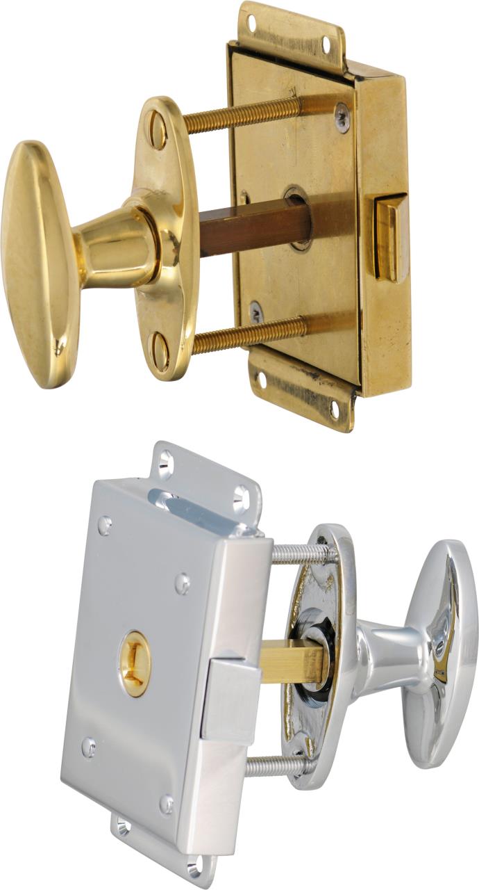 Cupboard latch with olive knob | TOPLICHT