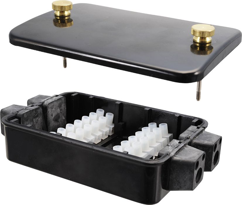 Black distribution box | TOPLICHT