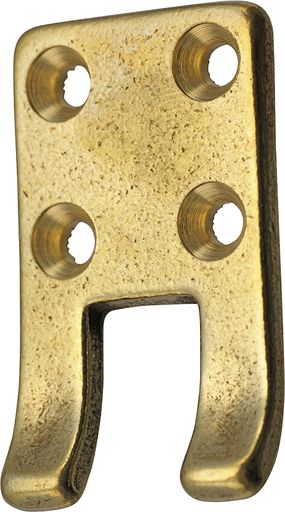 Brass lipped plate for latch | TOPLICHT