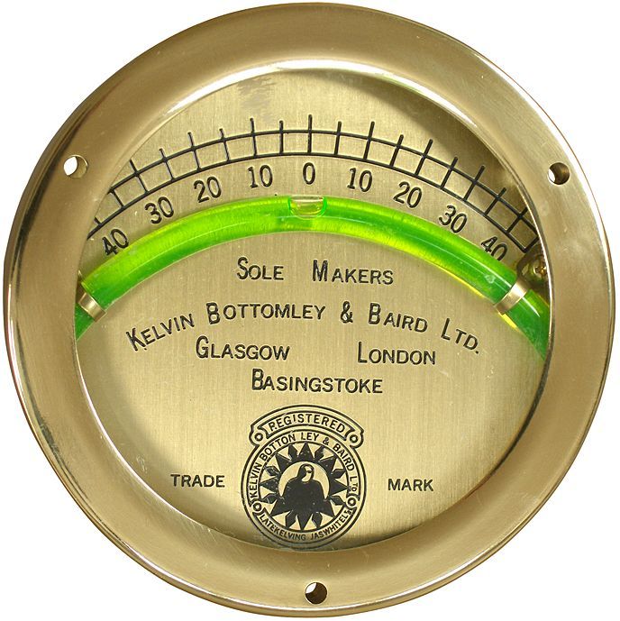 Tube inclinometer brass | TOPLICHT
