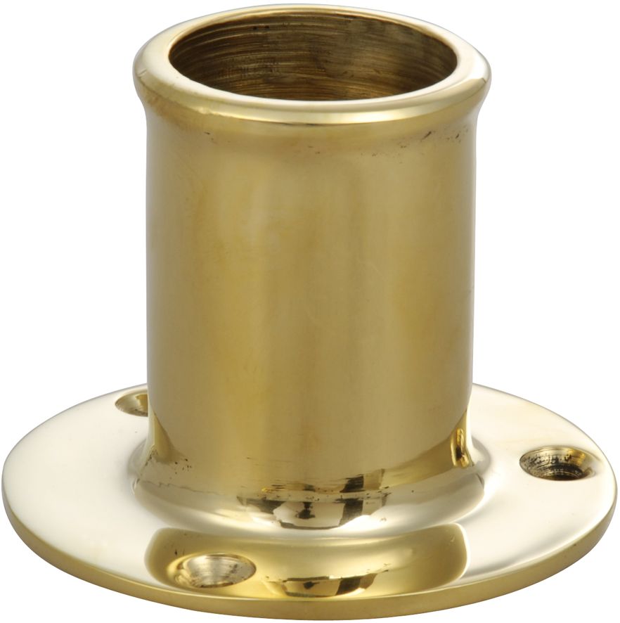 Matte brass flag staff socket | TOPLICHT